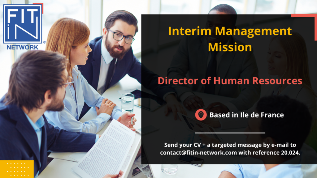 Interim Management Mission - Director of Human Resources, Ref. 20.024 ...